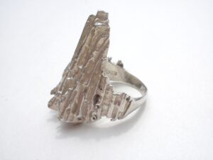 Guy Watson, a cast silver brutalist ring, London 1970 SOLD – John Kelly ...