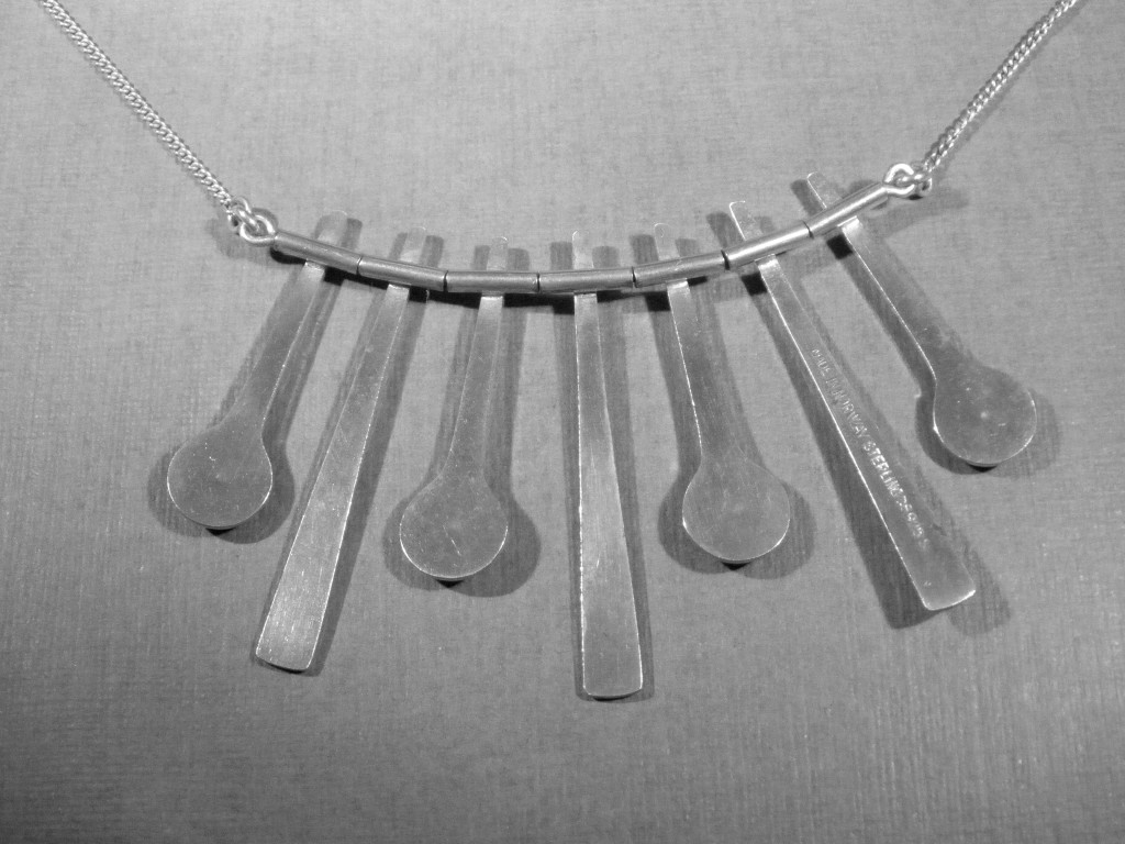 Aksel Holmsen, silver and enamel necklace, Norway, circa 1970 SOLD ...