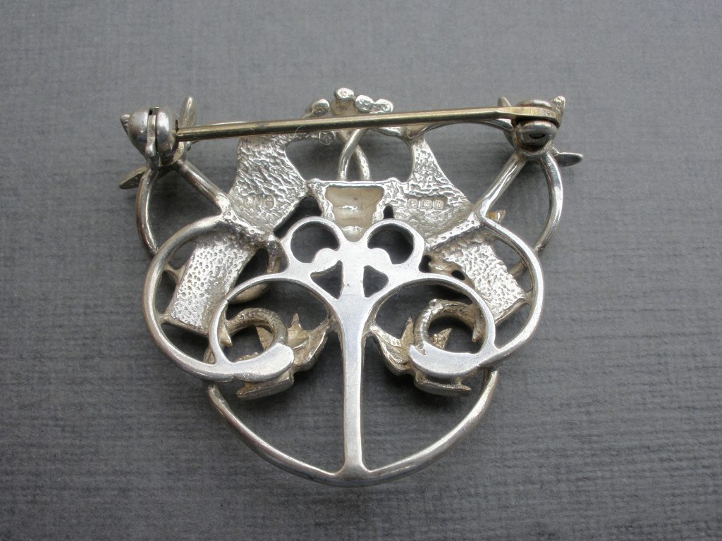 Ola Gorie, silver ‘Tree of Life’ brooch, Edinburgh 1992 SOLD – John ...